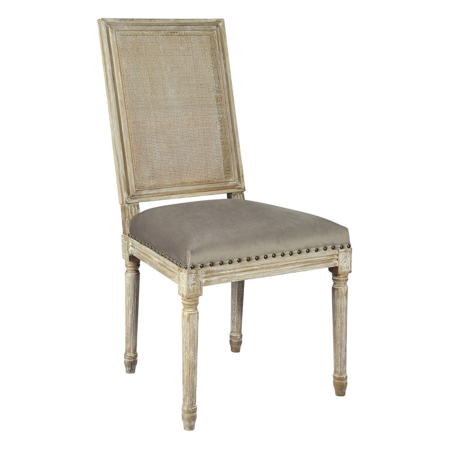 -Square Maxwell Side Chair W/ Cane – Forty West Designs