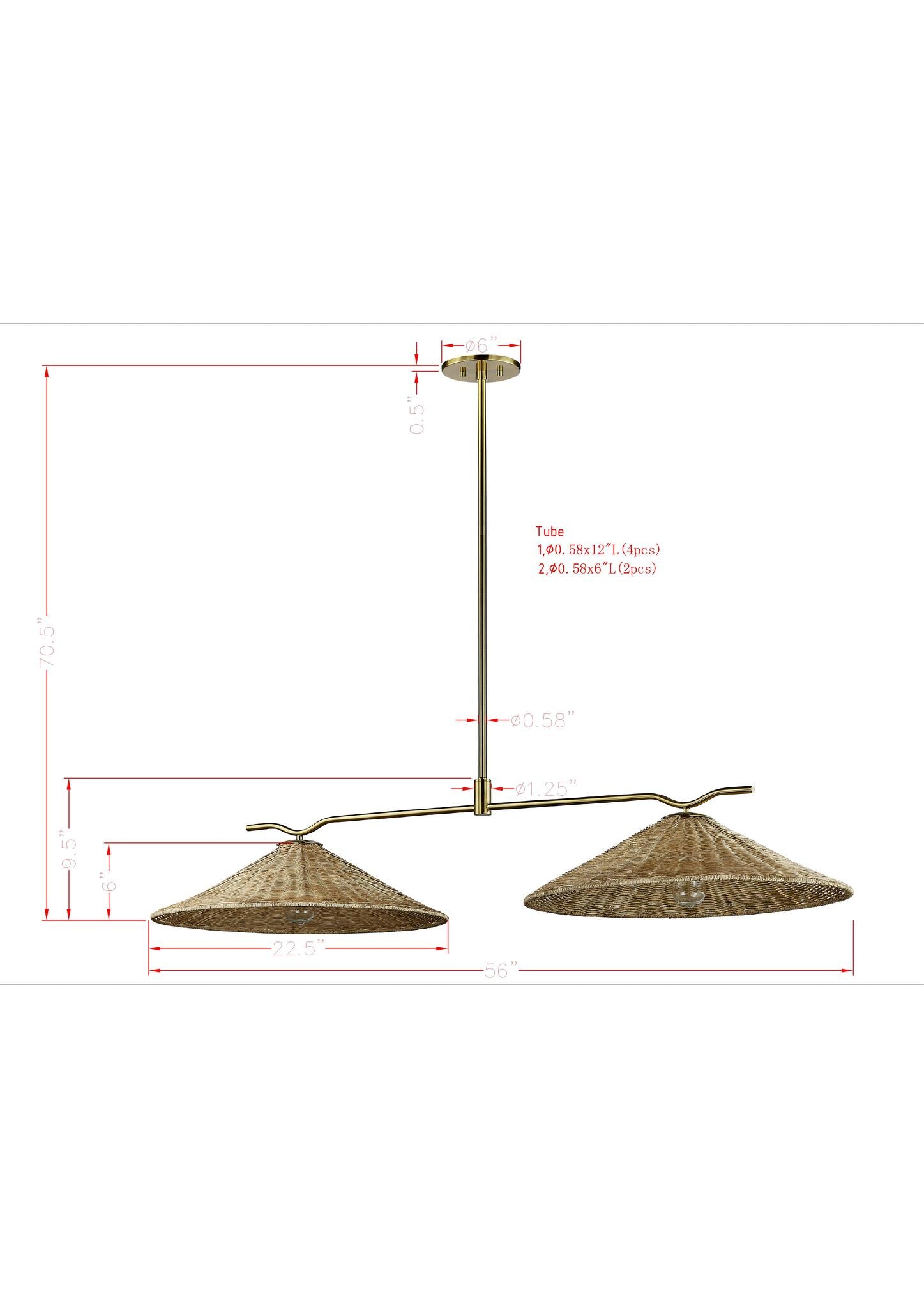 Kyle Bar Light – Forty West Designs