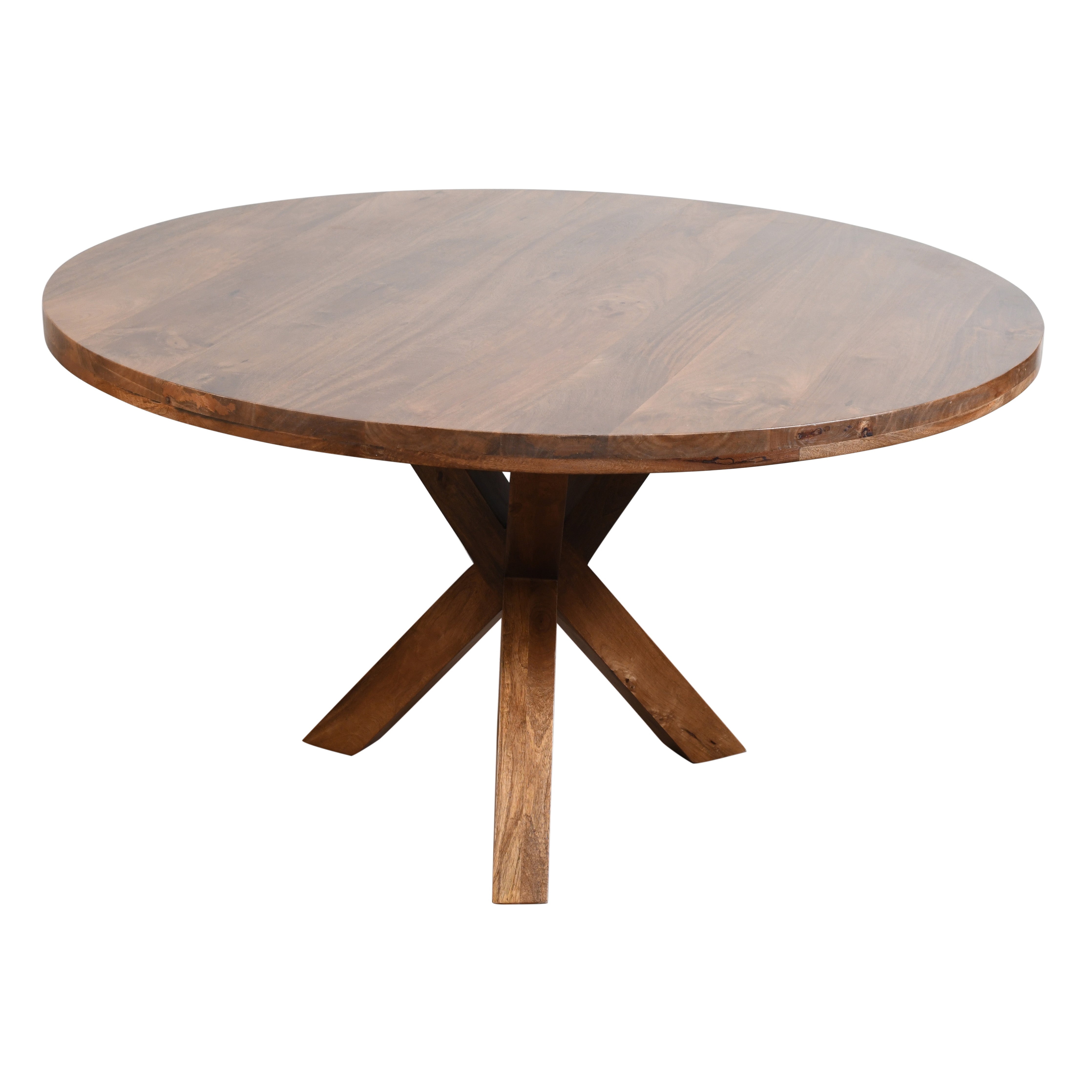 Harrison Round Dining Table 54'' (2PC T+B) – Forty West Designs